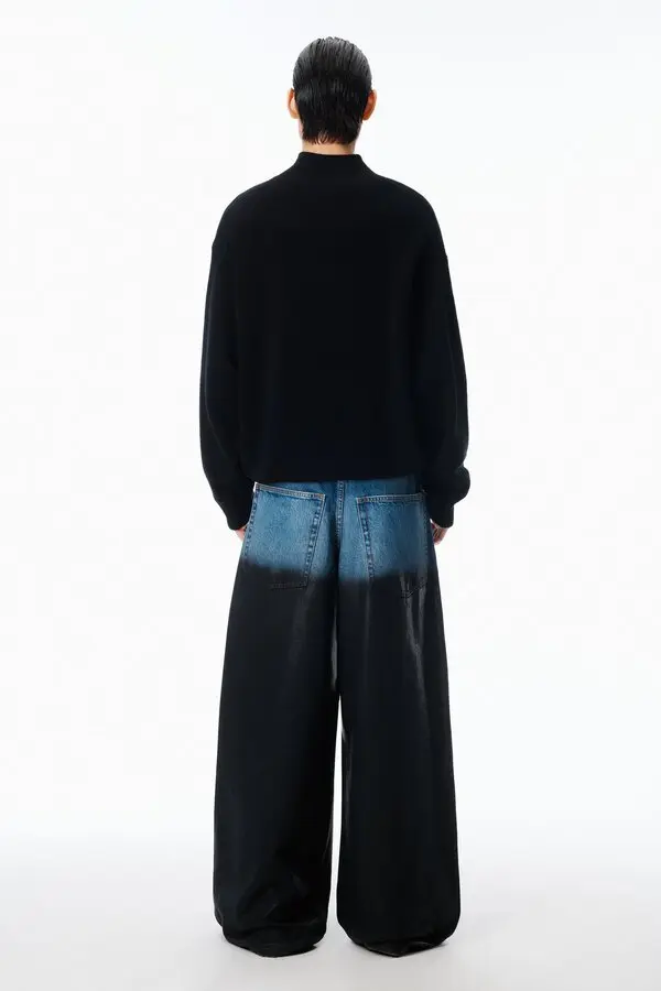 Alexander Wang Turtleneck Henley - Black