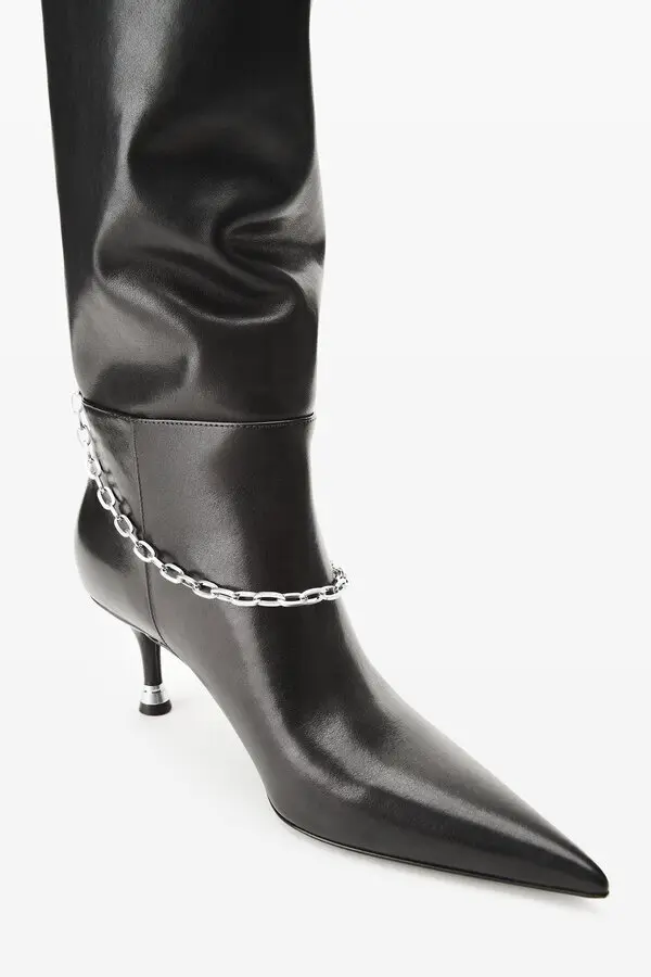 Alexander Wang Akila Slouch Leather Boots