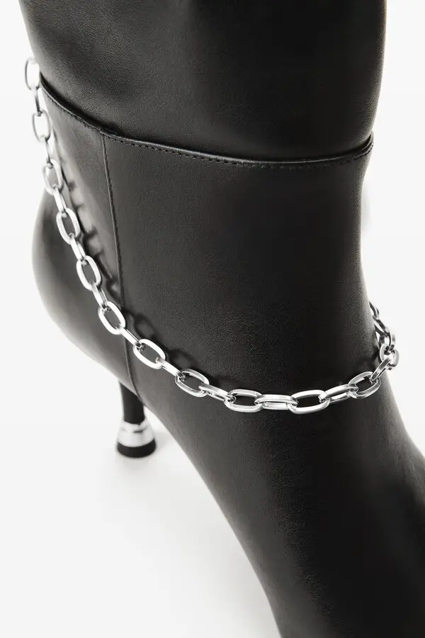 Alexander Wang Akila Slouch Leather Boots
