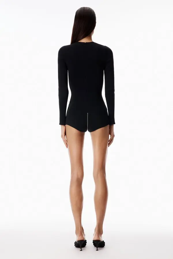 Alexander Wang Zip Detail Bodysuit