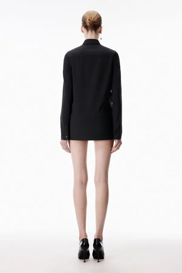 Alexander Wang Structured Button-down Romper