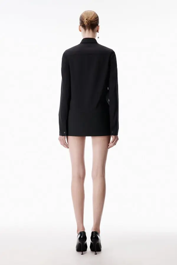 Alexander Wang Structured Button-down Romper