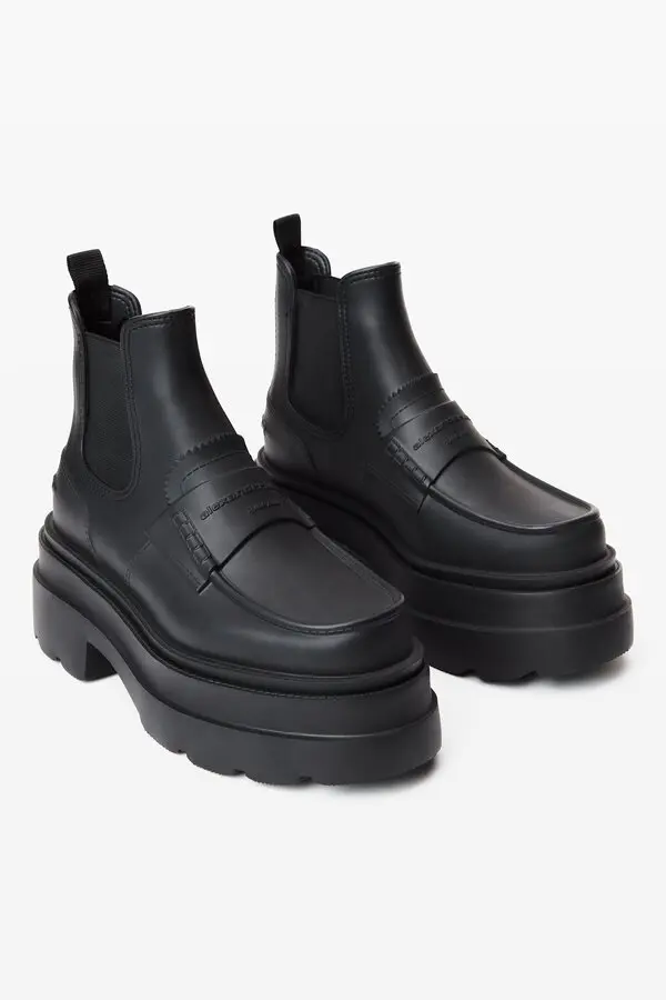 Alexander Wang Carter 75mm Platform Ankle Boots - Black