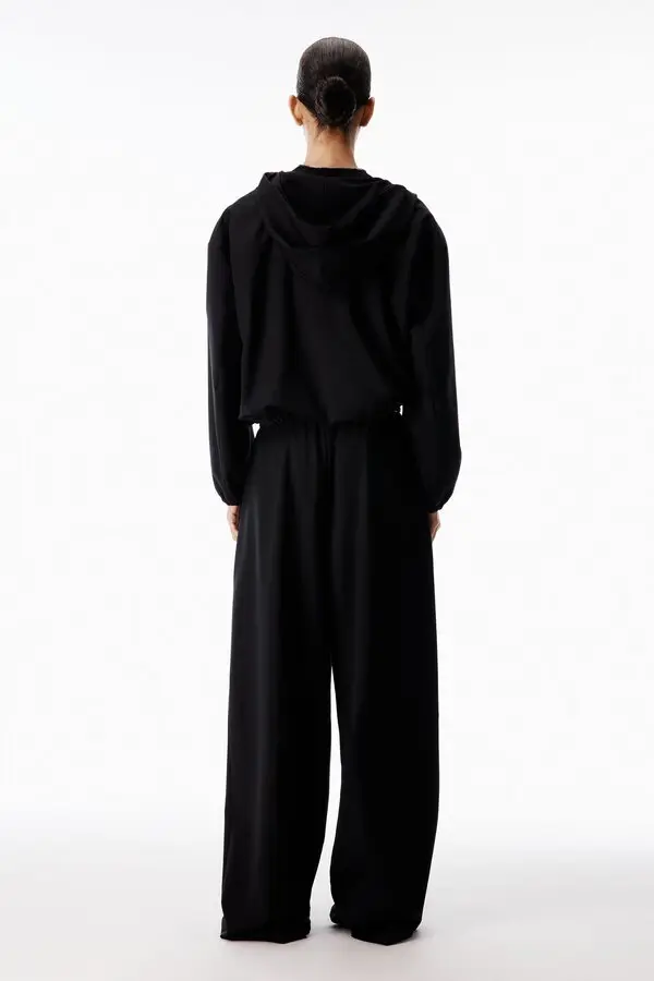 Alexander Wang Mid-rise Track Pant - Black