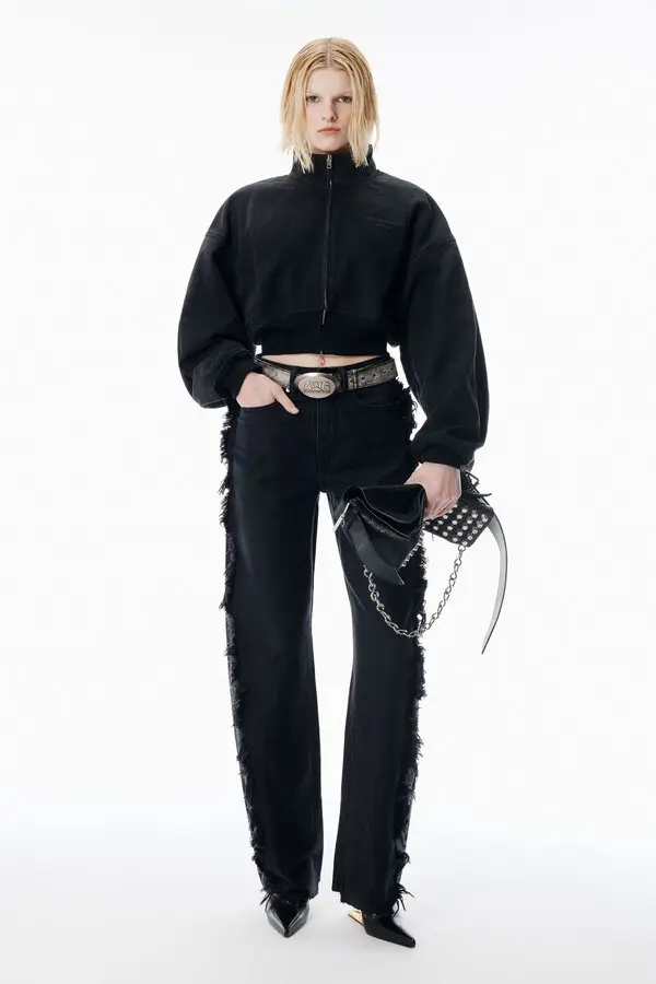 Alexander Wang Ricco Medium Flap Bag - Black