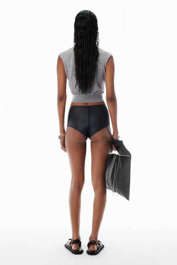 Alexander Wang Merino Wool Nameplate Top