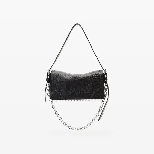Alexander Wang Rocco Slim Flap Bag - Black
