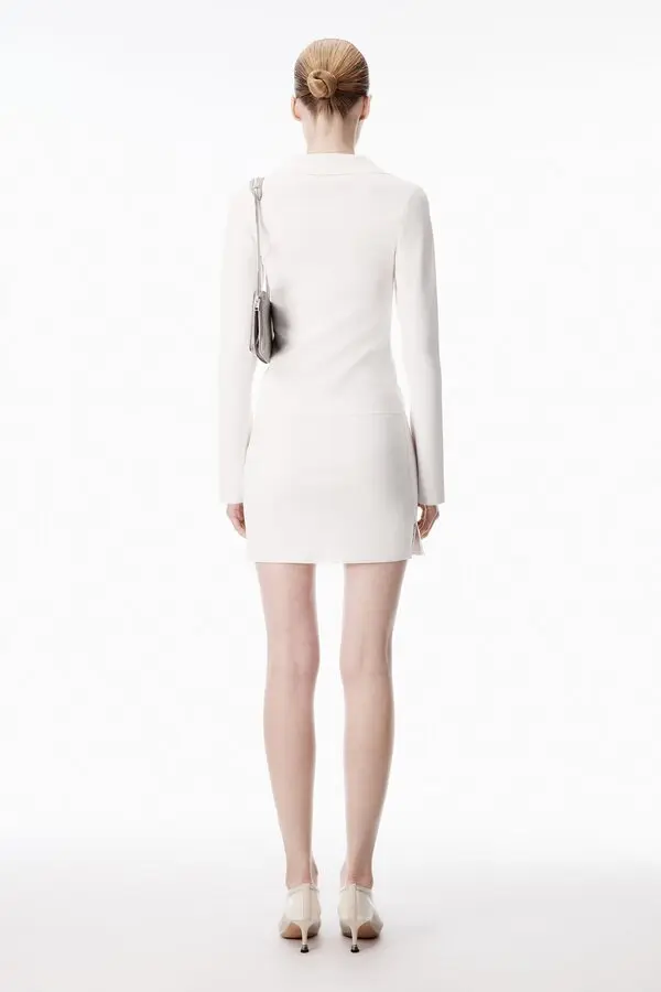 Alexander Wang Knit Logo Mini Skirt