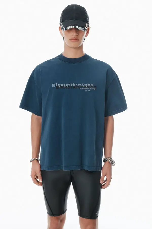 Alexander Wang Oversized Logo Tee