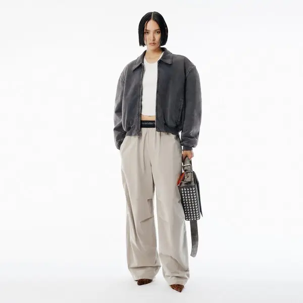 Alexander Wang Chino Articulated Pant - Stone