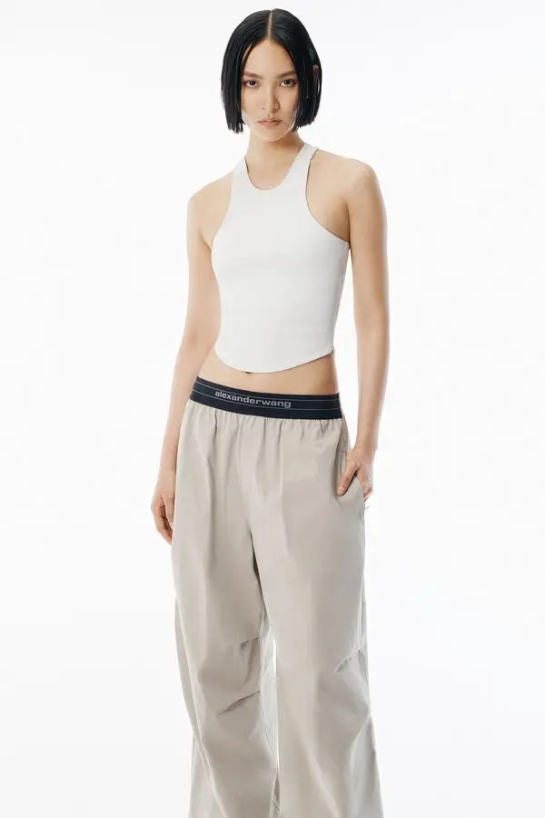 Alexander Wang Chino Articulated Pant - Stone