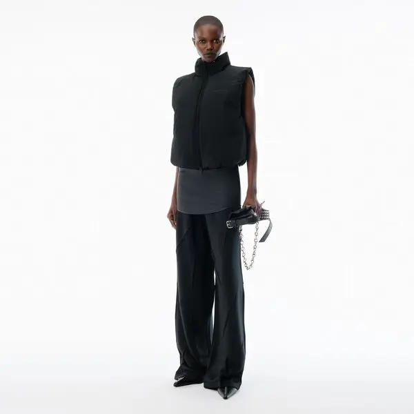 Alexander Wang Essential Puffer Vest - Black