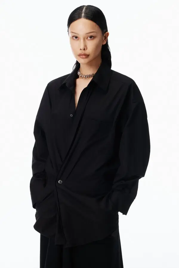 Alexander Wang Pre-styled Wrap Mini Dress