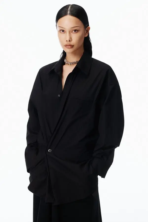 Alexander Wang Pre-styled Wrap Mini Dress