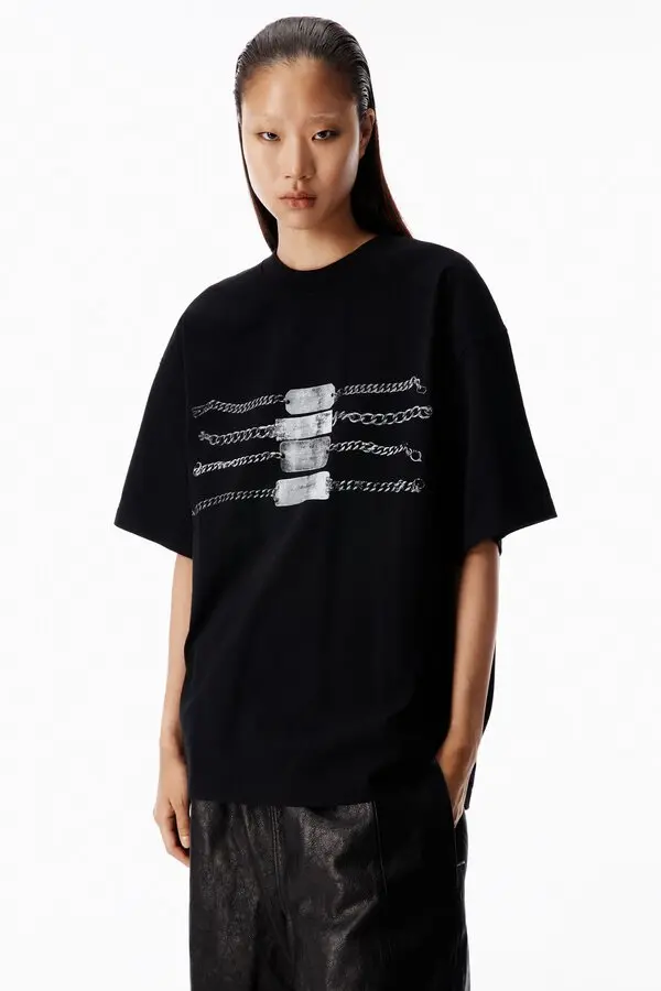 Alexander Wang Oversized Graphic Tee