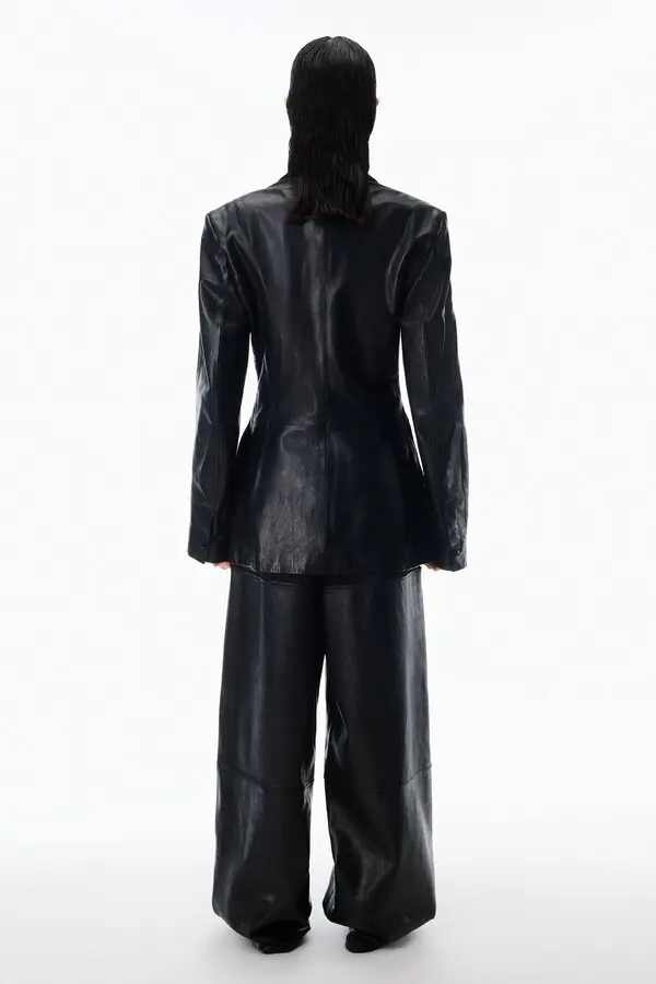 Alexander Wang Tailored Leather Blazer