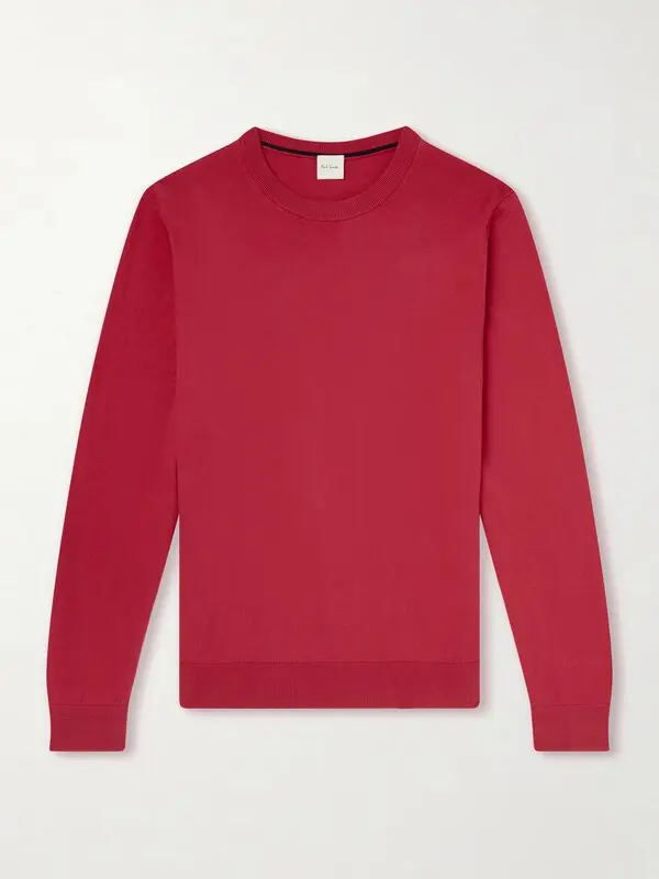 Paul Smith Organic Cotton Sweater - Red