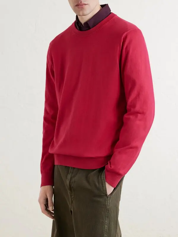 Paul Smith Organic Cotton Sweater - Red