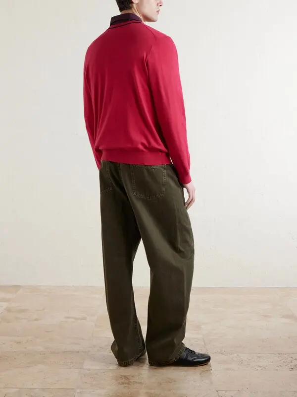 Paul Smith Organic Cotton Sweater - Red