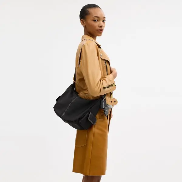 COACHTOPIA Cargo Shoulder Bag - Black