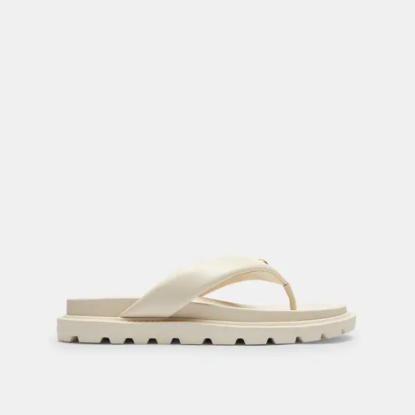 COACH Brynn Thong Sandal - Chalk