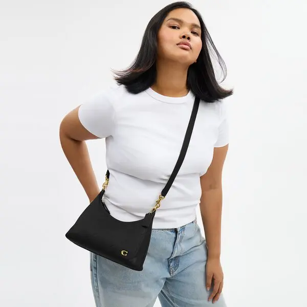 Coach Juliet Shoulder Bag 25 With Quilting - Brass/Black