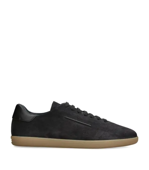 Zegna Suede 232 Sneakers - Navy