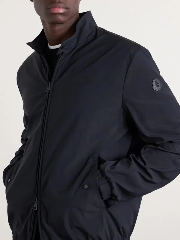 Nn07 Blaze 10038 Ribbed Woven Overshirt - Black