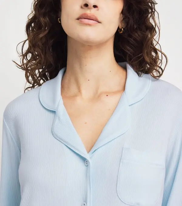 SKIMS Soft Lounge Pyjama Set - Blue