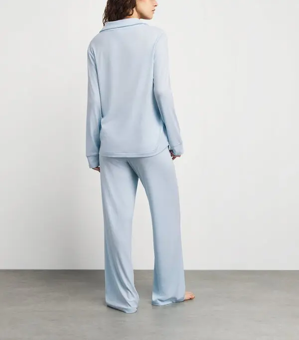 SKIMS Soft Lounge Pyjama Set - Blue