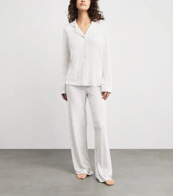 SKIMS Soft Lounge Pyjama Set - Ivory
