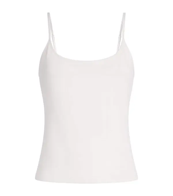 SKIMS Stretch Cotton Cami Top - White