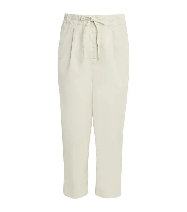 Officine Générale Cotton-blend Peterson Trousers - White