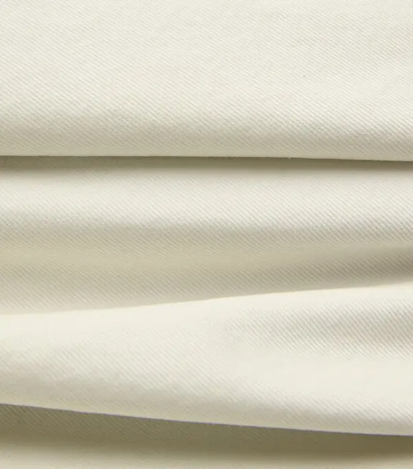 Officine Générale Cotton-blend Peterson Trousers - White