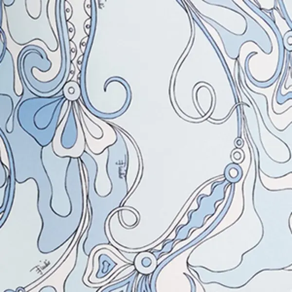 Emilio Pucci Orchidee Halterneck Swimsuit