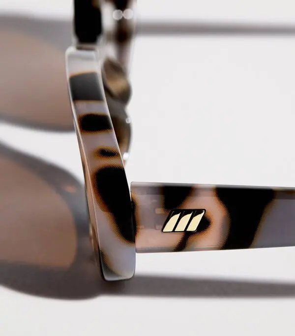 Le Specs Outta Love Tortoiseshell Sunglasses - Brown