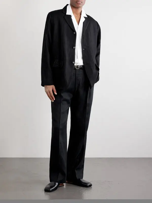 KARTIK RESEARCH Linen Blazer