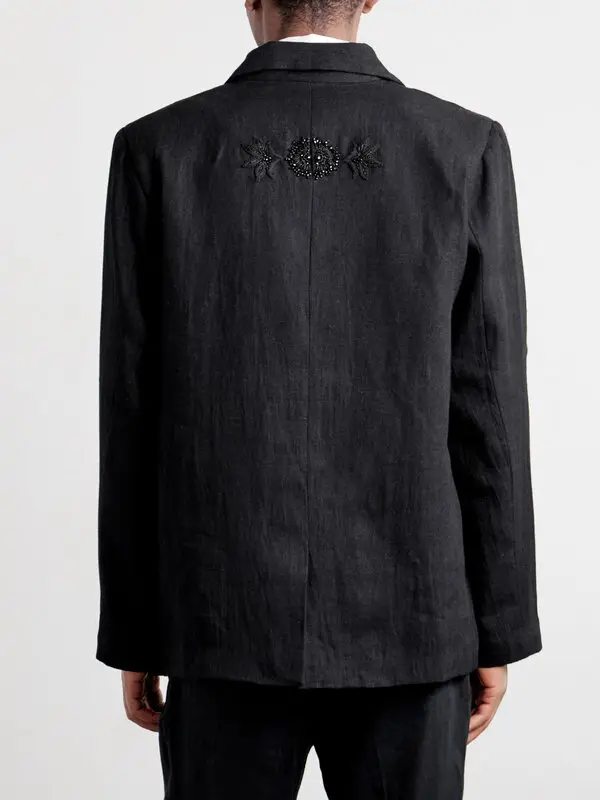 KARTIK RESEARCH Linen Blazer
