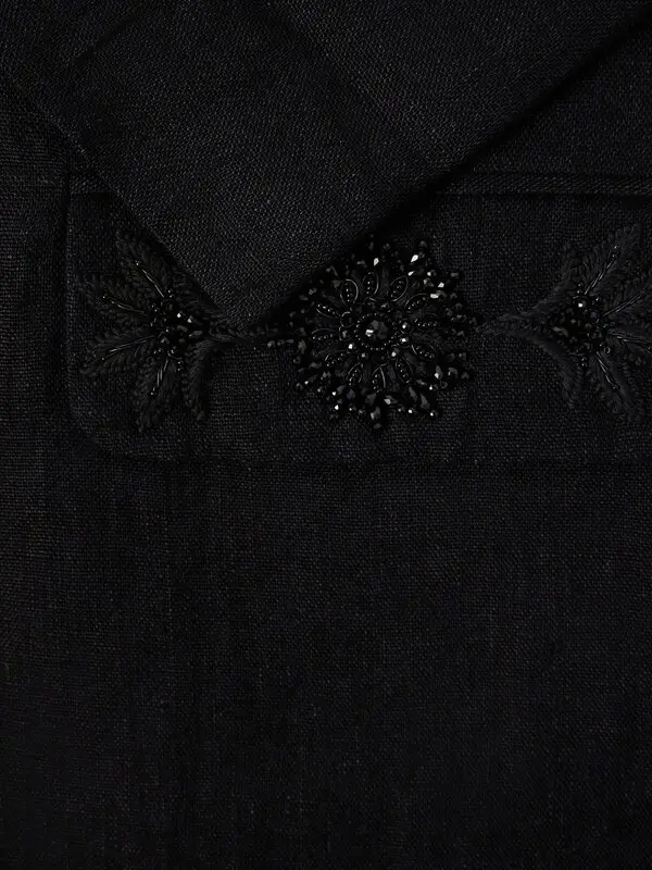 KARTIK RESEARCH Linen Blazer