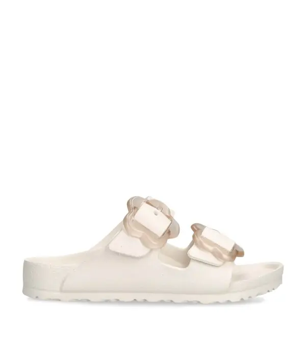 BIRKENSTOCK Arizona Flower Sandals - White