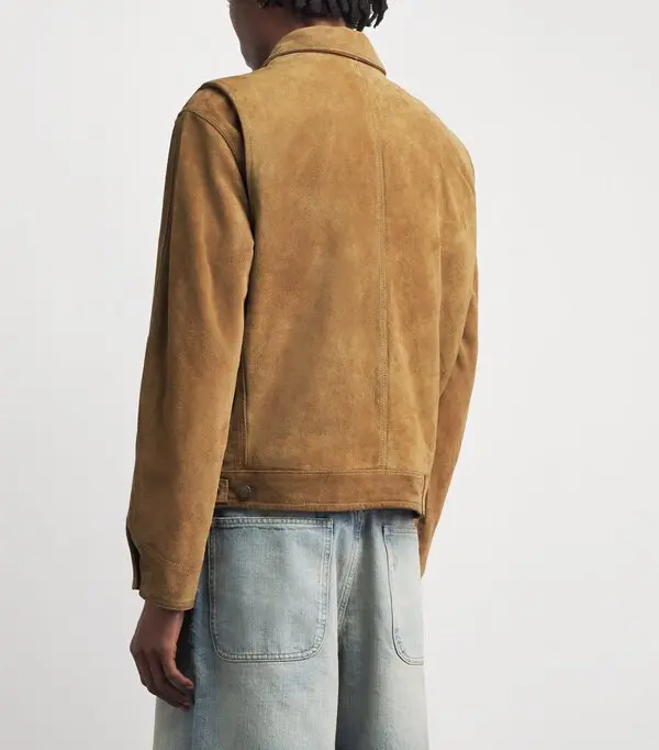 Polo Ralph Lauren Suede Field Jacket - Beige