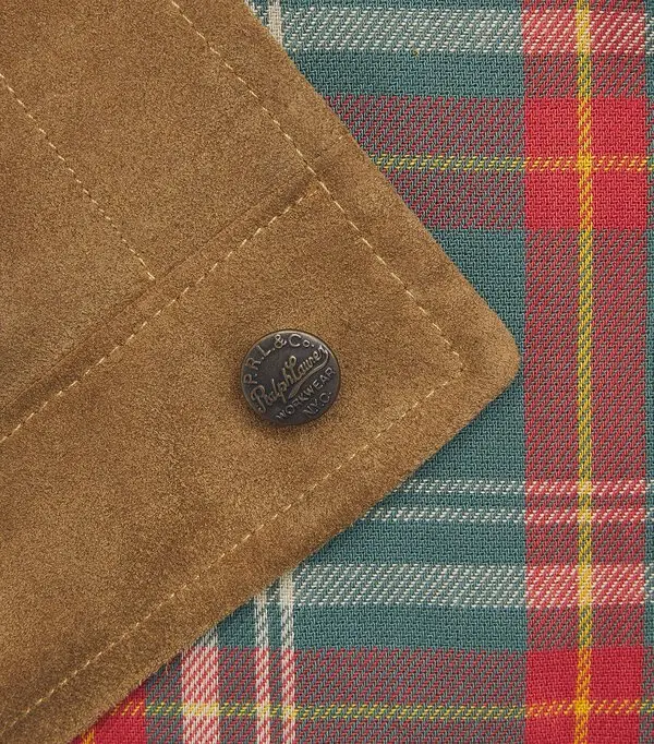 Polo Ralph Lauren Suede Field Jacket - Beige