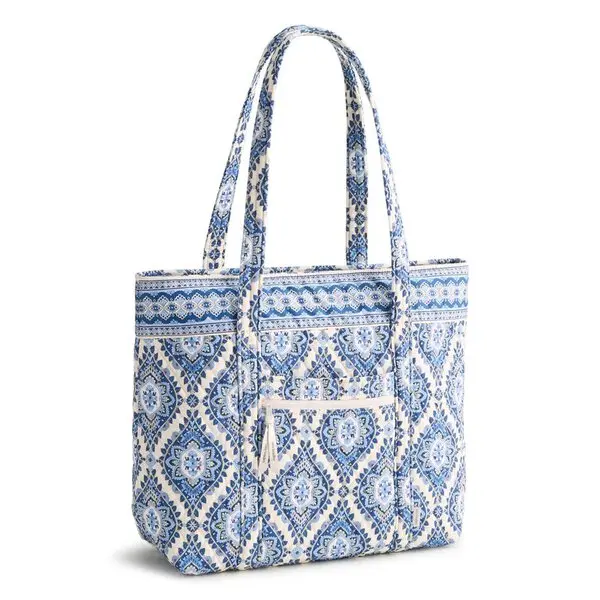VERA BRADLEY Original Tote Bag - Blue
