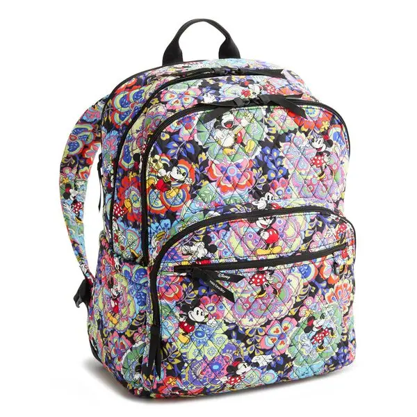 VERA BRADLEY Disney Large Bancroft Backpack - Blue