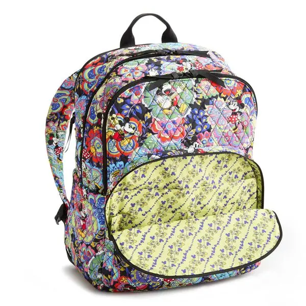 VERA BRADLEY Disney Large Bancroft Backpack - Blue