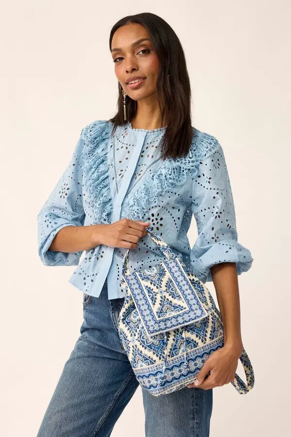 VERA BRADLEY Original Drawstring Backpack