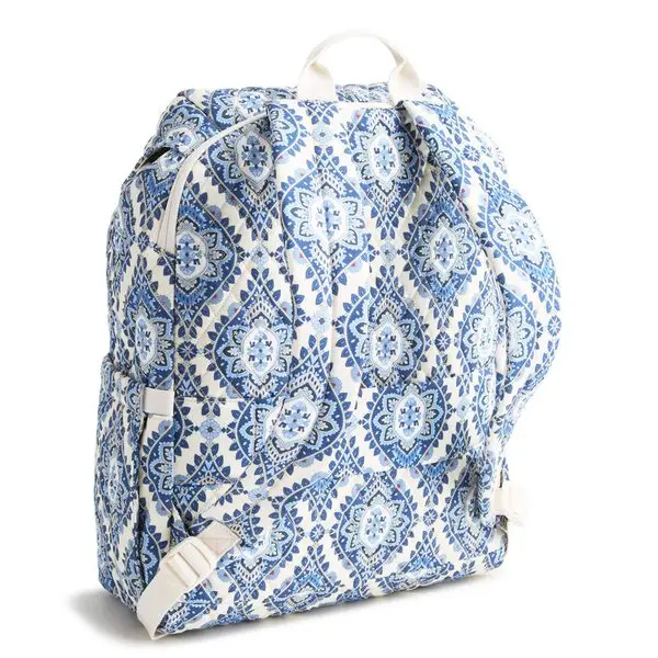 VERA BRADLEY Large Berkhill Backpack - Blue