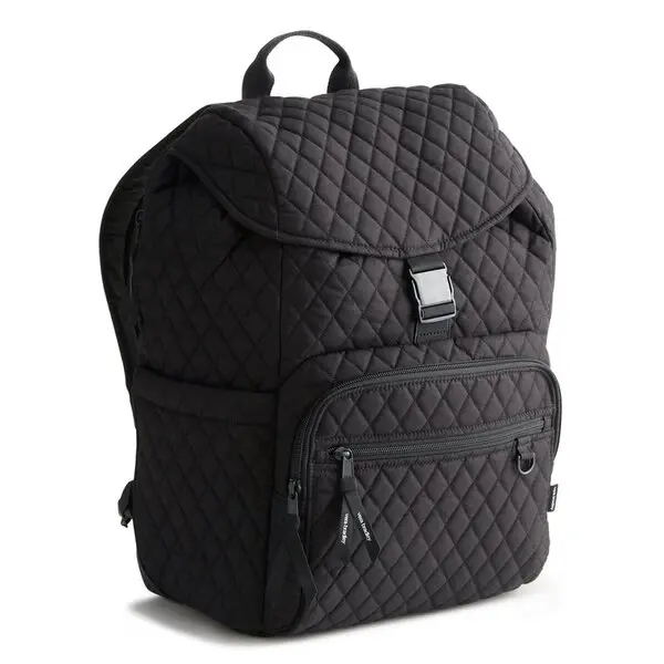 VERA BRADLEY Large Berkhill Backpack - Black