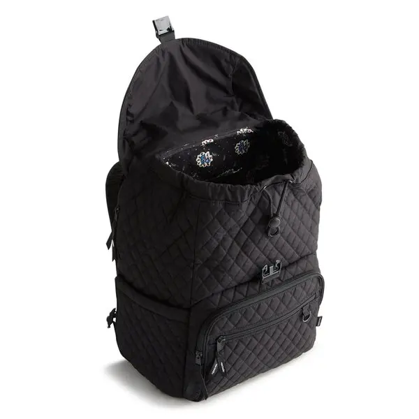 VERA BRADLEY Large Berkhill Backpack - Black