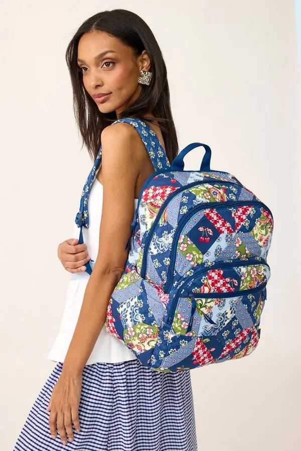 VERA BRADLEY Large Bancroft Backpack